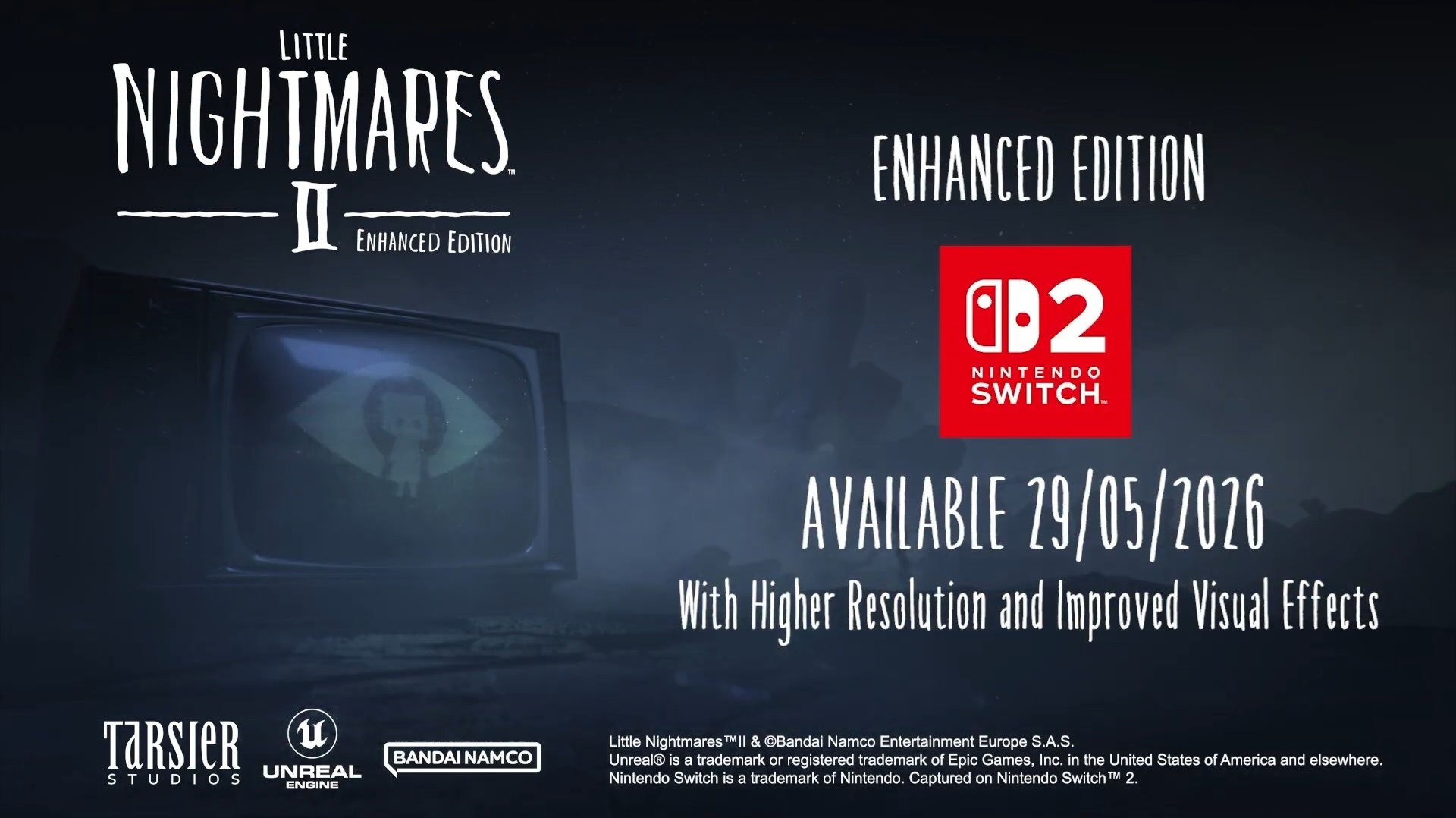 Little Nightmares II Enhanced Edition na Switcha 2 - Nintendo Switch PL
